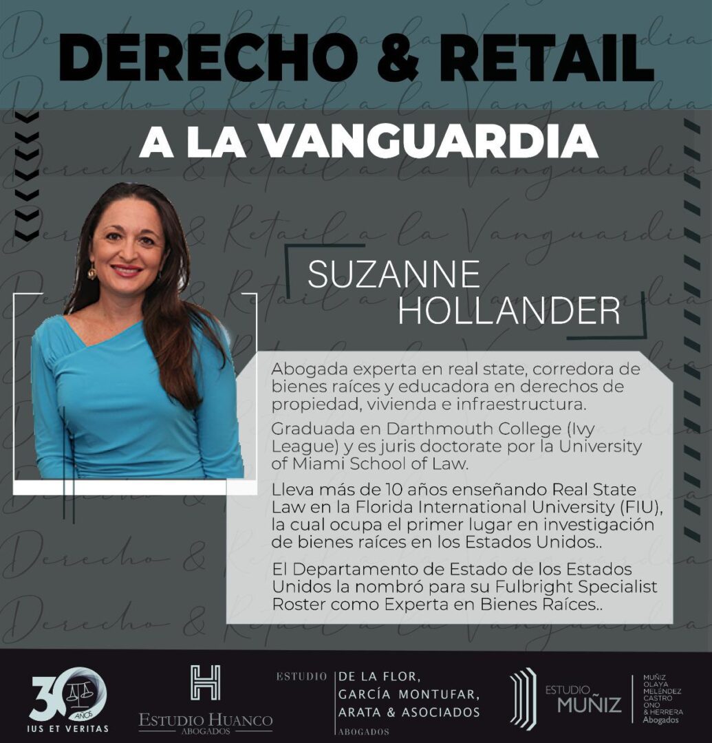 Suzanne Attorney Panelist: Retail Real Estate Trends in U.S. & Latin ...